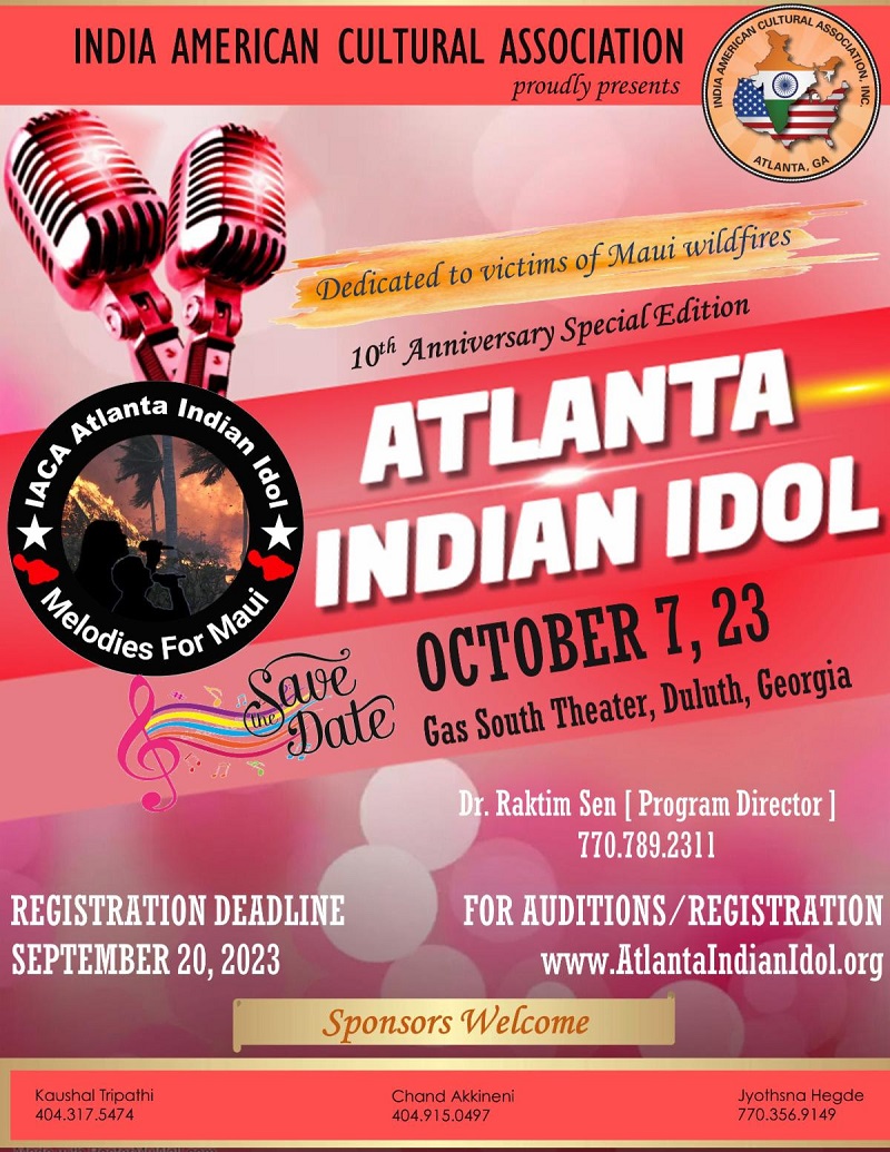 Atlanta Indian Idol | Desh-Videsh Media reaches 1.5 Millions+ Indians ...