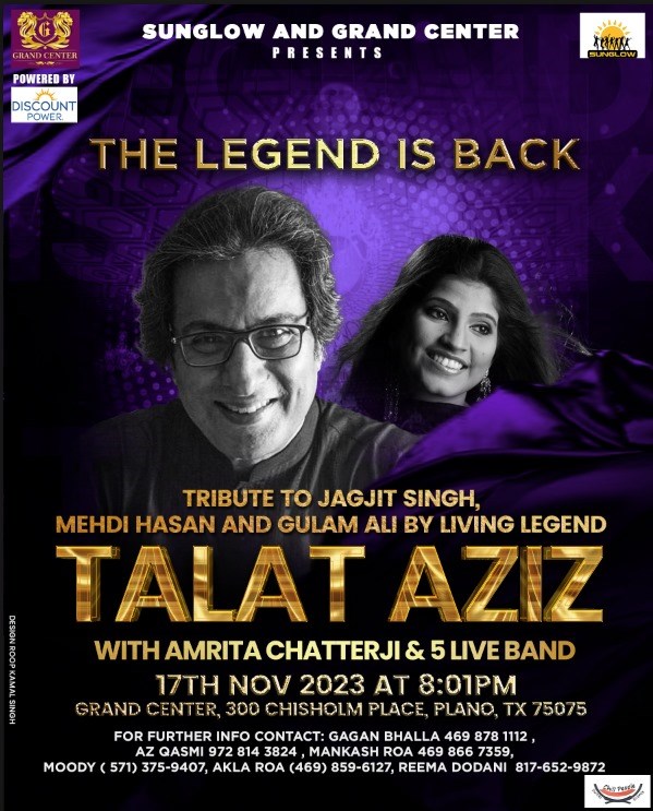 Legend Is Back- Talat Aziz, Amrita Chatterjee live concert | Desh ...
