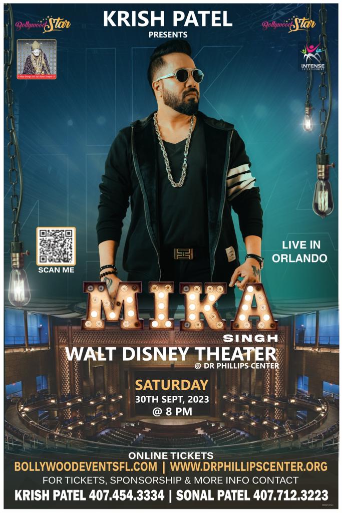 Mika Singh Live in Orlando | Desh-Videsh Media reaches 1.5 Millions+ ...