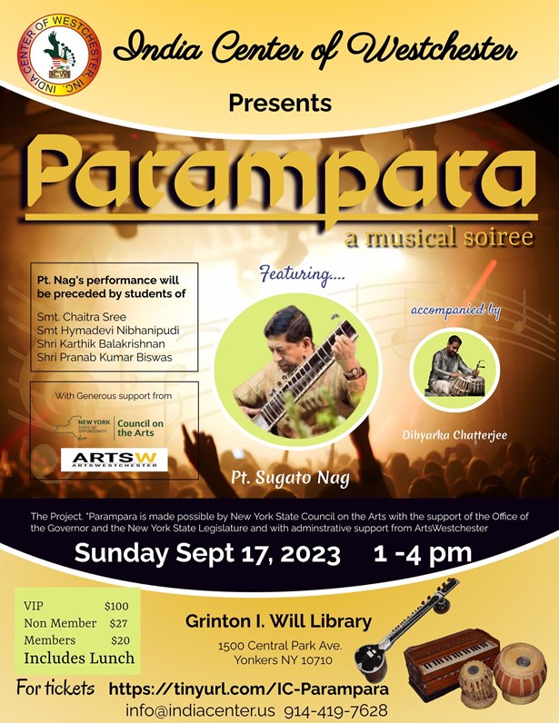 Parampara-a musical soiree | Desh-Videsh Media reaches 1.5 Millions+ ...