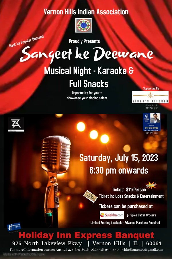 Sangeet ke Deewane – Karaoke & Snacks | Desh-Videsh Media reaches 1.5 ...