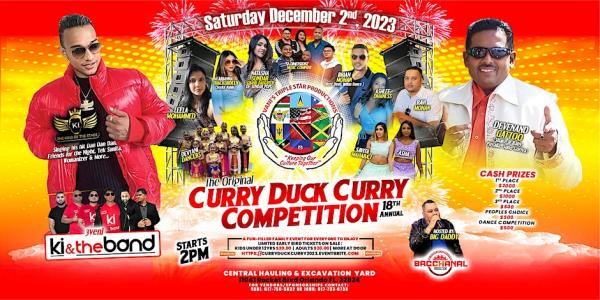 The Original Curry Duck Curry Competition | Desh-Videsh Media reaches 1 ...