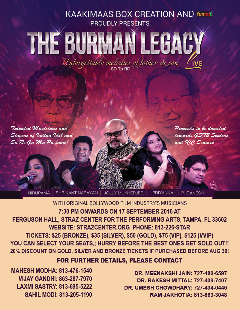The-Burman-Legacy | Desh-Videsh Media reaches 1.5 Millions+ Indians ...