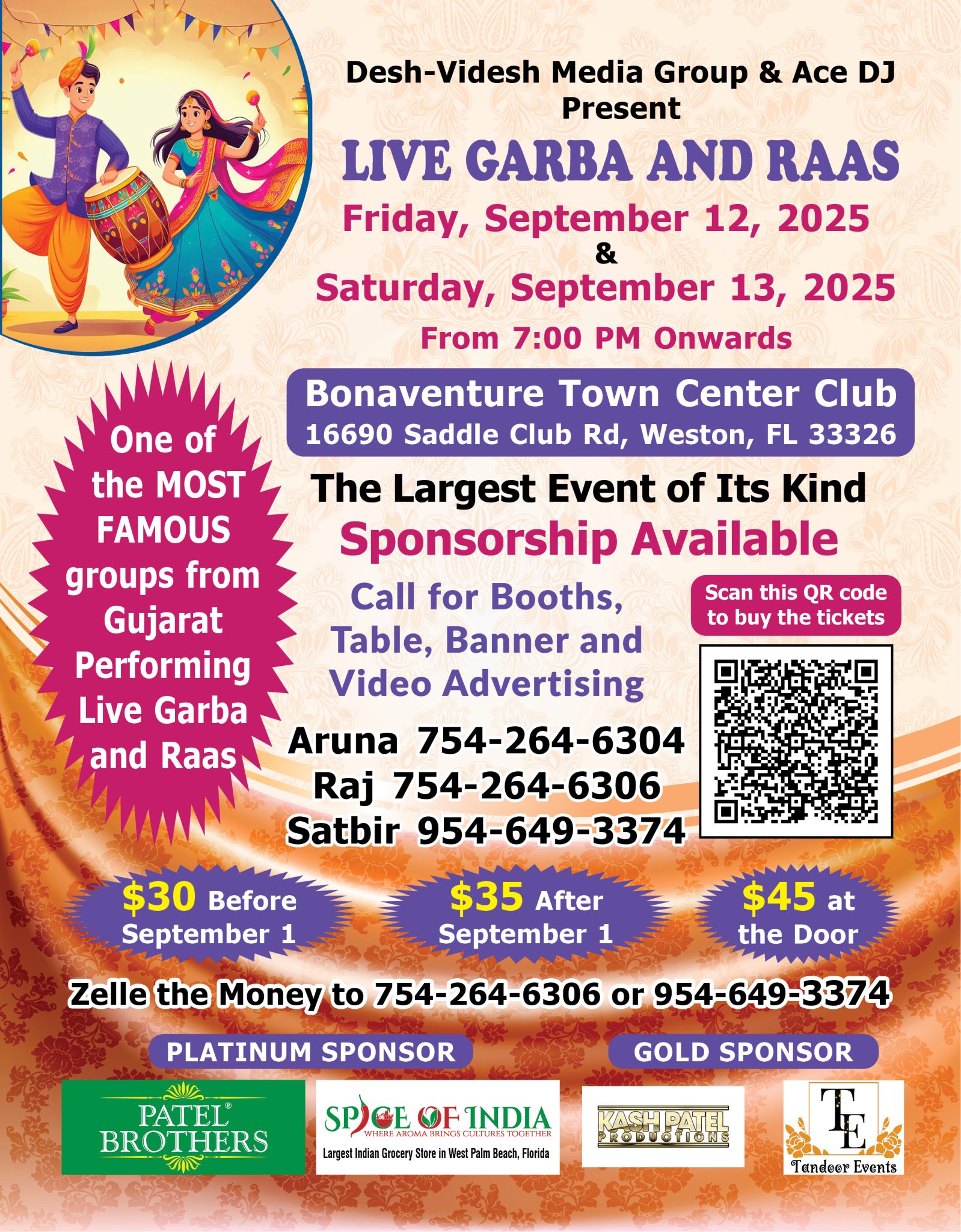 RAAS GARBA 2025 | Desh-Videsh Media reaches 1.5 Millions+ Indians, Pakistanis, Bangladeshi, and ...