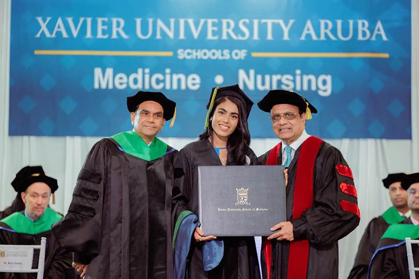 Dr Muskan Dubey Tops Xavier University Graduation Class